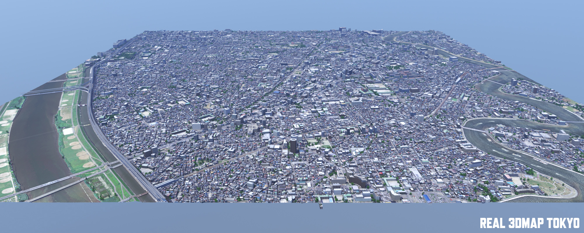 REAL 3DMAP TOKYO 東京23区3次元都市データ| キャドセンター