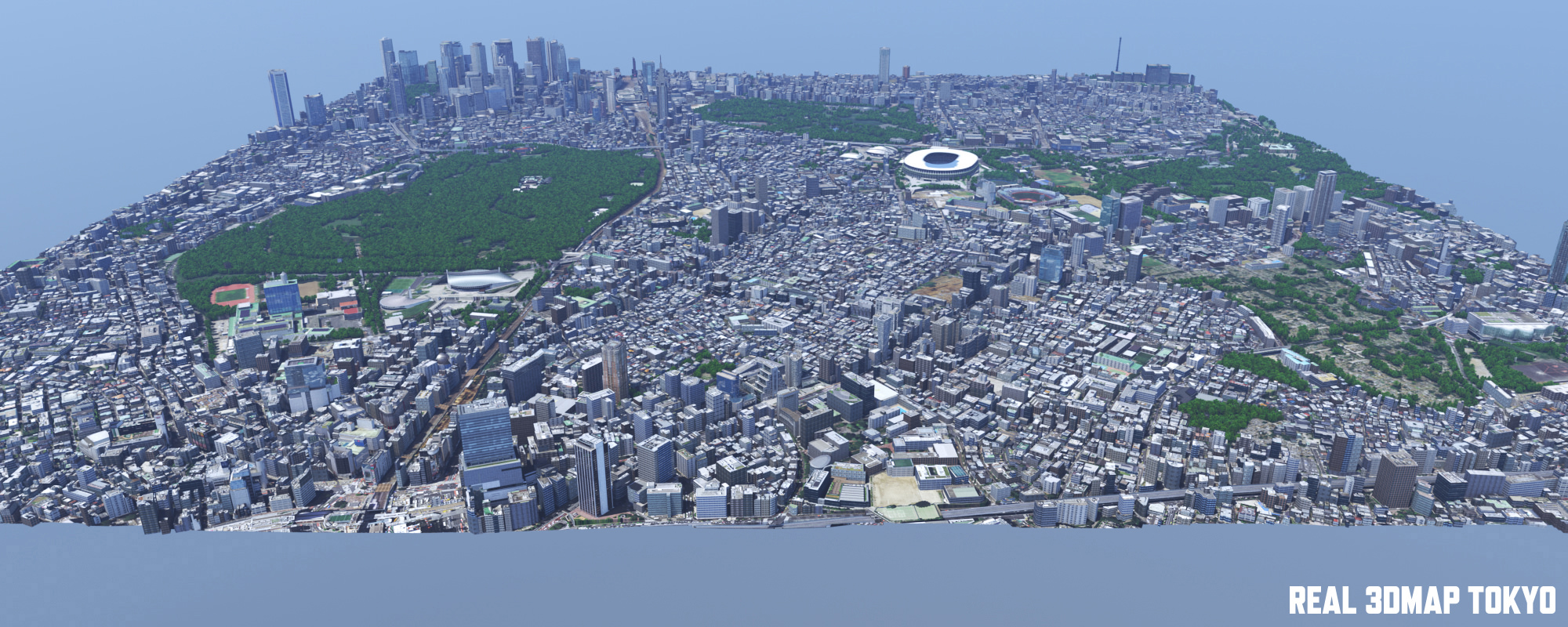 REAL 3DMAP TOKYO 東京23区3次元都市データ| キャドセンター
