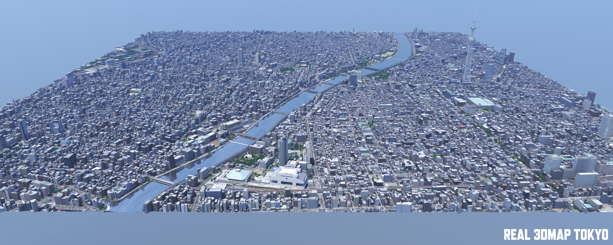 REAL 3DMAP TOKYO 東京23区3次元都市データ| キャドセンター