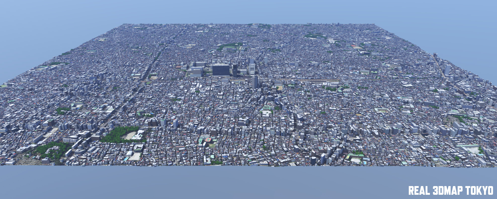 東京エリア VR/デジタルツイン向け 3D都市モデル販売 REAL 3DMAP TOKYO | 株式会社キャドセンター