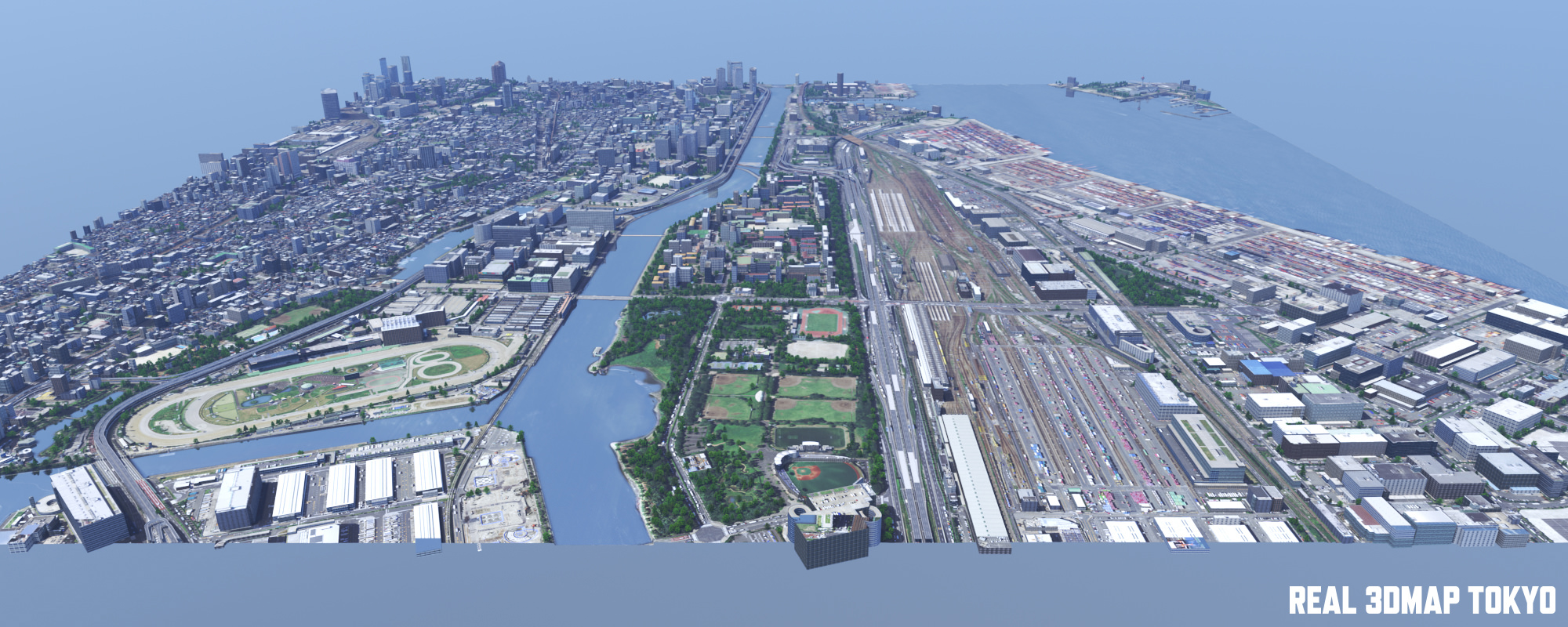 REAL 3DMAP TOKYO 東京23区3次元都市データ| キャドセンター