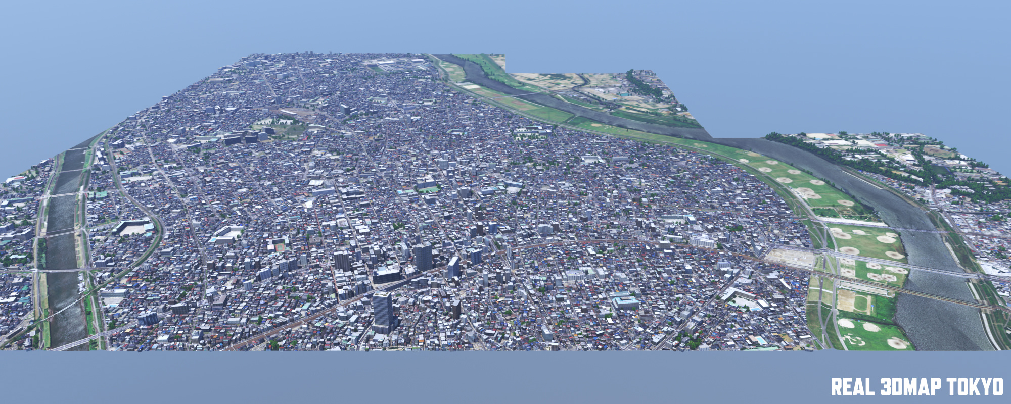 REAL 3DMAP TOKYO 東京23区3次元都市データ| キャドセンター